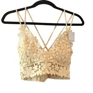 Anemone | Intimates & Sleepwear | Anemone Crochet Lace Bralette W ...